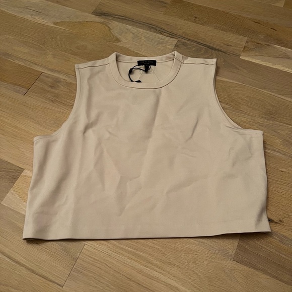 rag & bone | Tops | Rag Bone Archetype Roxie Cropped Tank | Poshmark